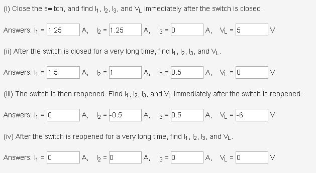 Solved (25 marks) For the RL circuit in the figure when Vs | Chegg.com