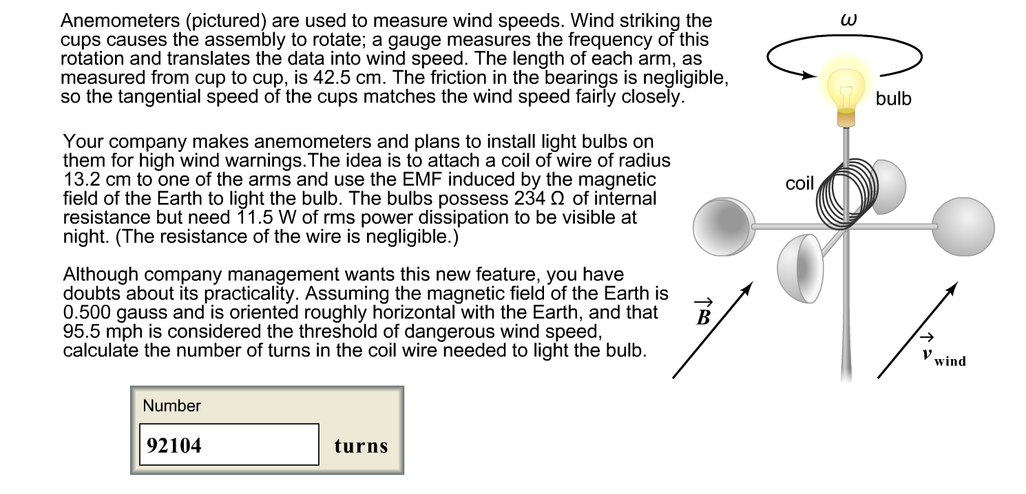 Solved Anemometers (pictured) are used to measure wind | Chegg.com