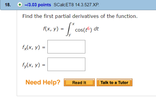Solved Find the first partial derivatives of the function. | Chegg.com