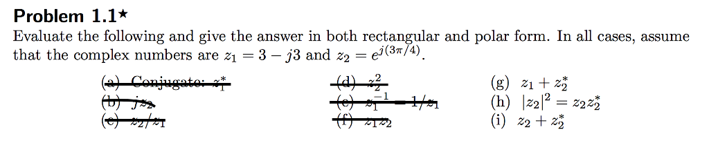 Solved Evaluate the following and give the answer in both | Chegg.com