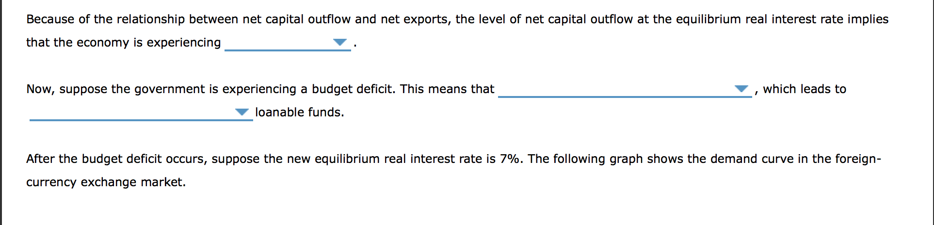 3. Effects of a government budget deficit Consider a | Chegg.com