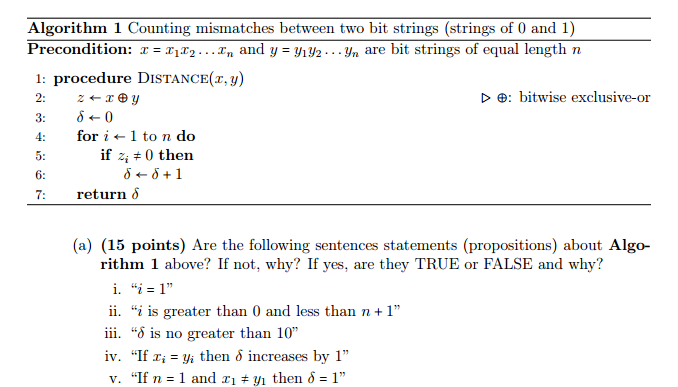 Solved Are the following sentences statements | Chegg.com