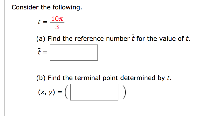 Solved Consider the following 1От 3 (a) Find the reference | Chegg.com