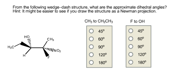 Solved From the following wedge-dash structure, what are the | Chegg.com