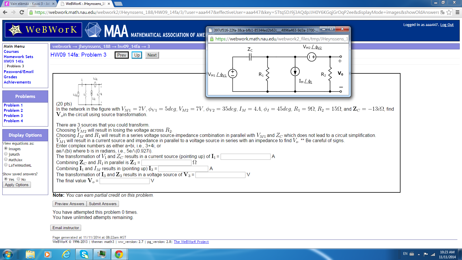 WeBWorK Hey 18 x https://webwork.math.nau.edu | Chegg.com