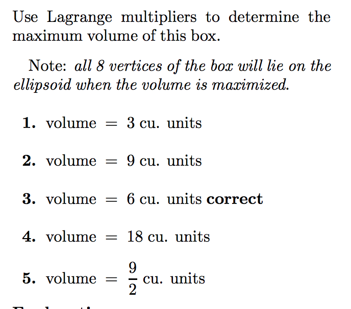 Solved A rectangular box with edges parallel to the axes is | Chegg.com