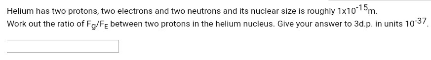 Solved 15 Helium has two protons, two electrons and two | Chegg.com