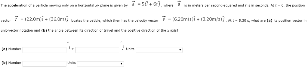 Solved The acceleration of a particle moving only on a | Chegg.com