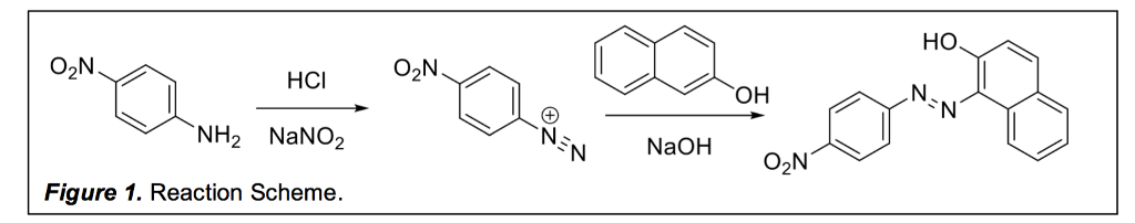 Solved NH2 NaNO2 Figure 1. Reaction Scheme OH N NaOH O N HO | Chegg.com