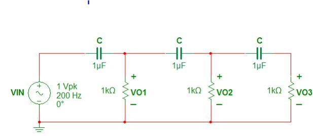 Solved Using multisim, apply an input voltage source | Chegg.com