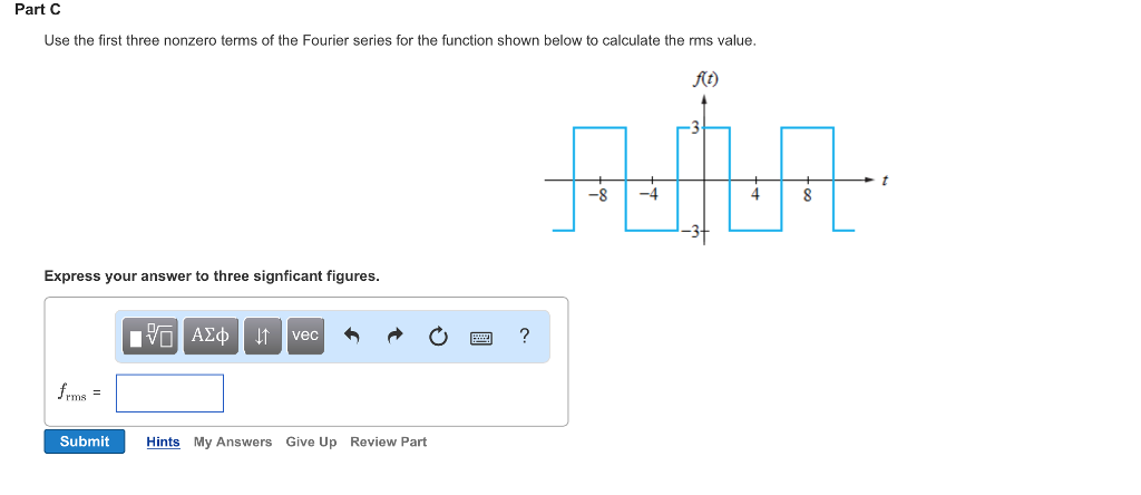Solved The Rms Value Of A Periodic Function Learning Goal