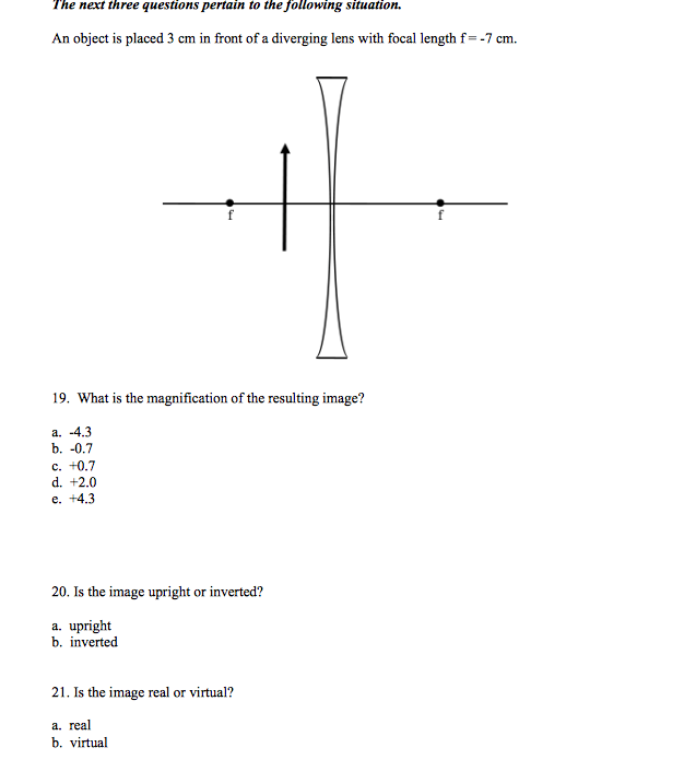Solved 13. As shown in the figure below, the mirror that | Chegg.com