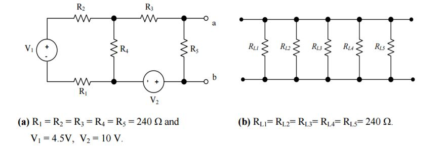 Solved A) Calculate the open circuit voltage, Vab, in the | Chegg.com