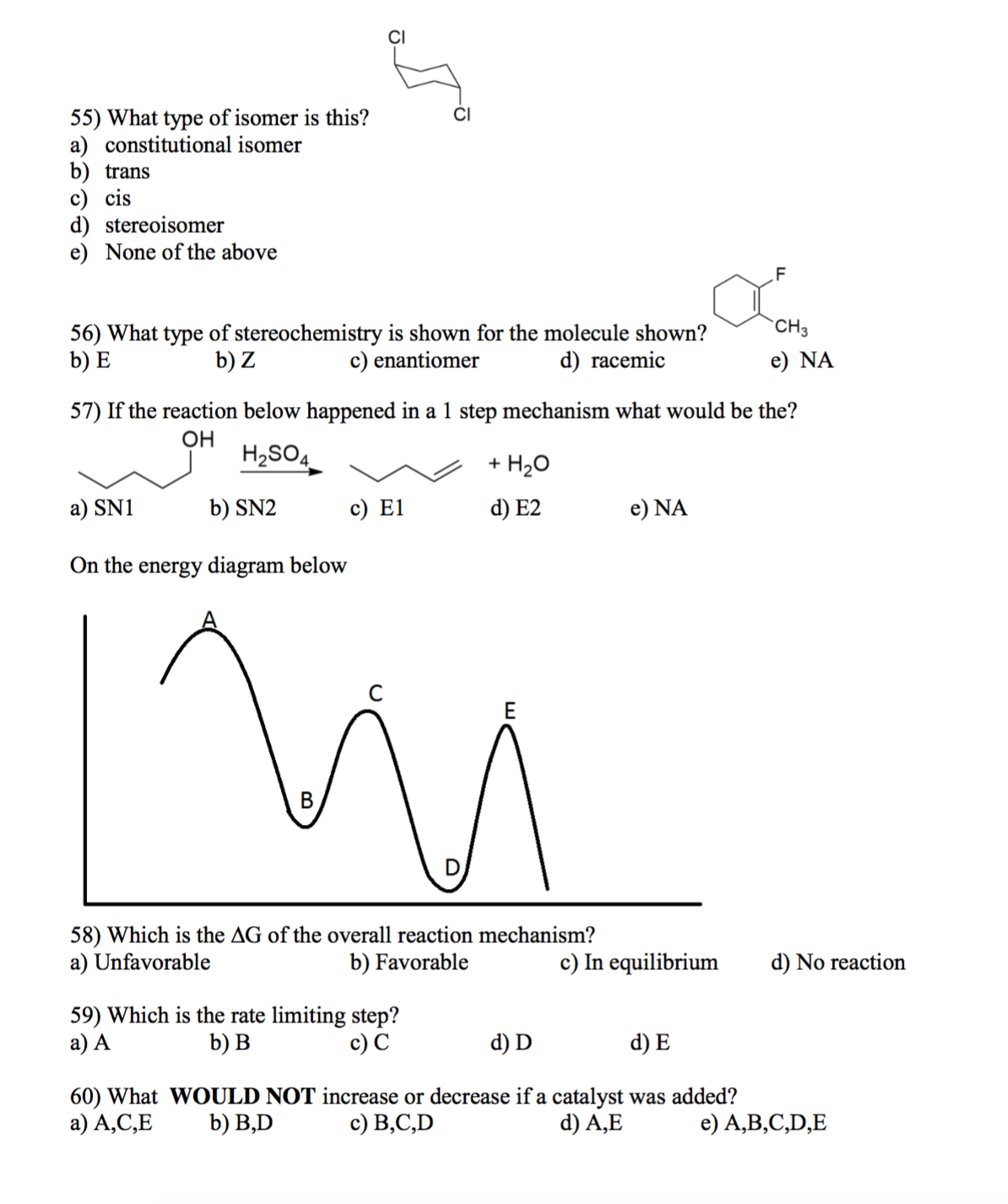 Solved What type of isomer is this? constitutional isomer | Chegg.com