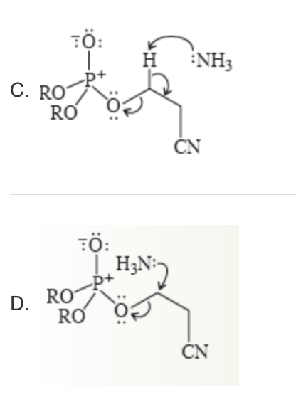 Solved Cyanoethyl groups are removed during treatment of the | Chegg.com