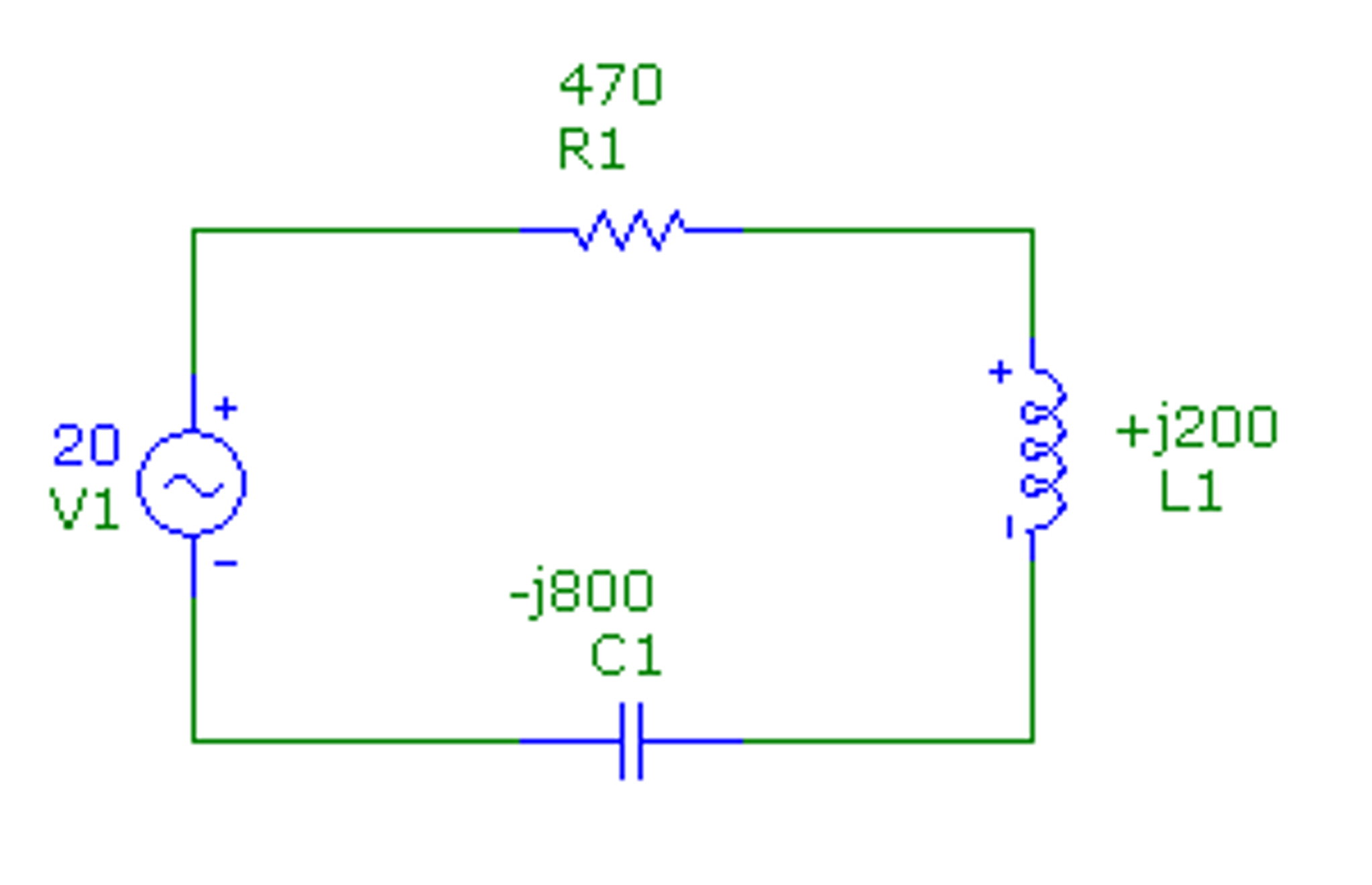 Solved -Consider the following AC series circuit: a. Find | Chegg.com