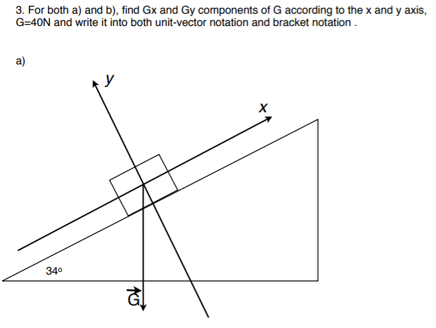 Solved For both a) and b), find Gx and Gy components of G | Chegg.com