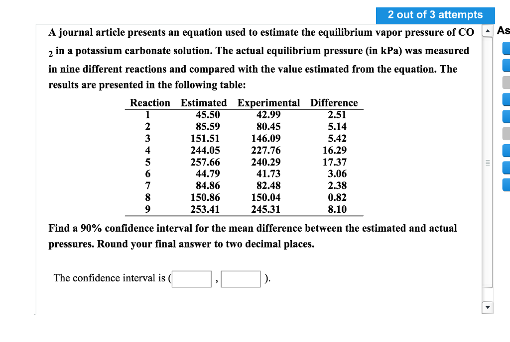 Solved A journal article presents an equation used to | Chegg.com