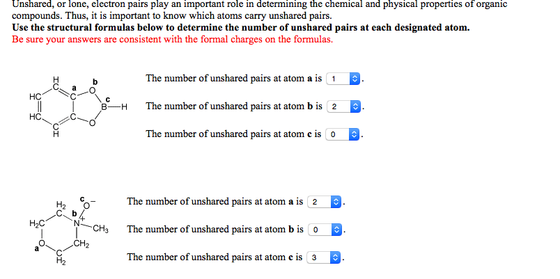 Solved Unshared, or lone, electron pairs play an important | Chegg.com