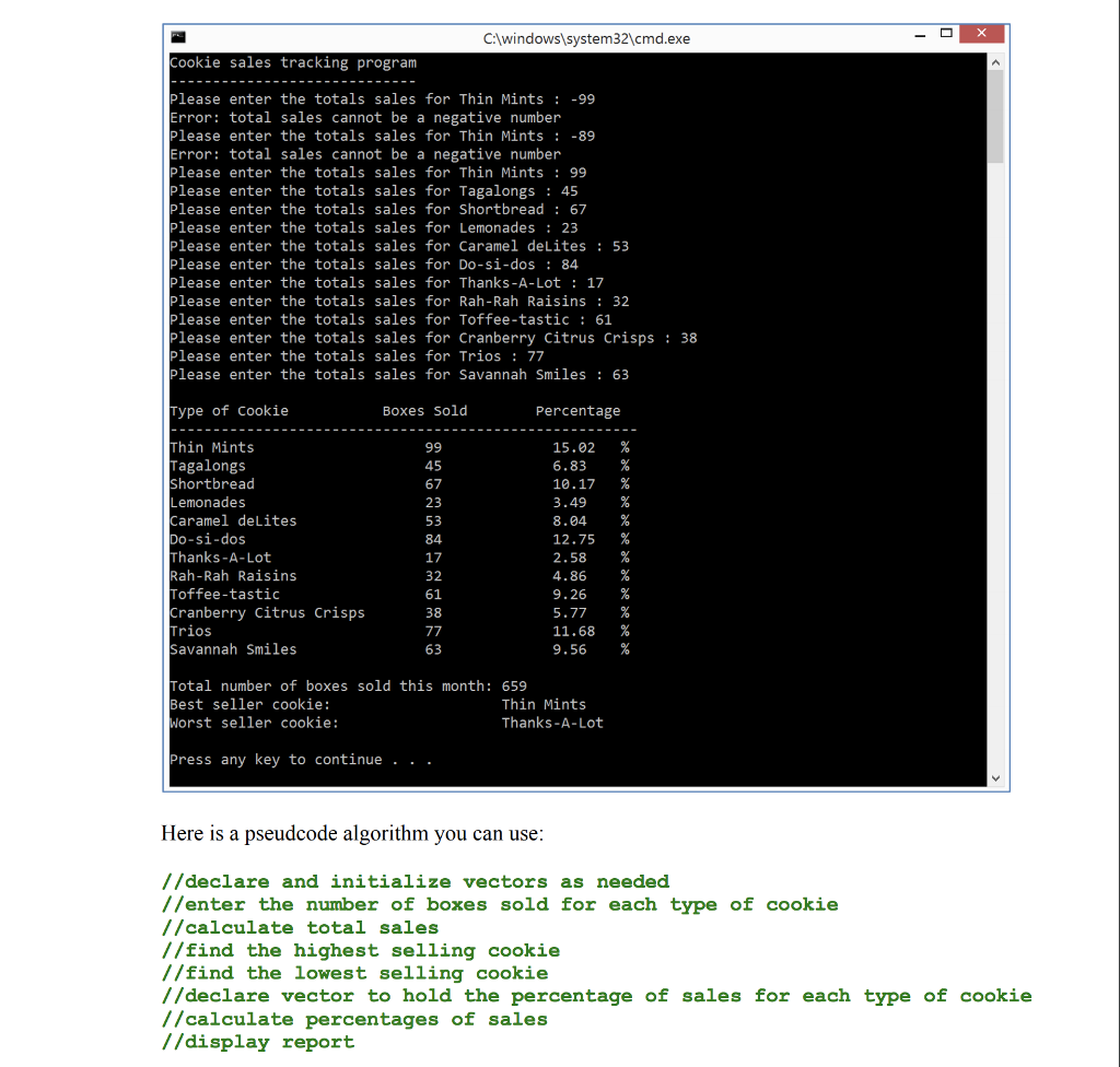 Solved II. Working with vectors: Start up a new project for | Chegg.com