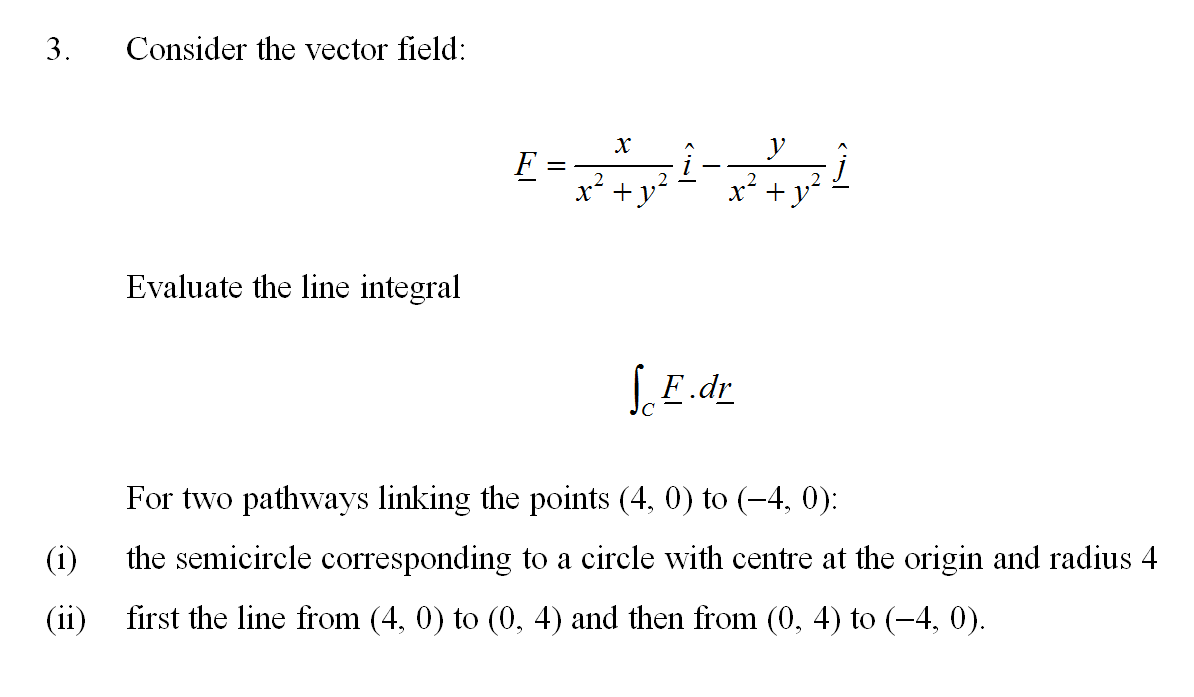 Considerr The Vector Field F X x 2 Y 2 I y x 2 Chegg