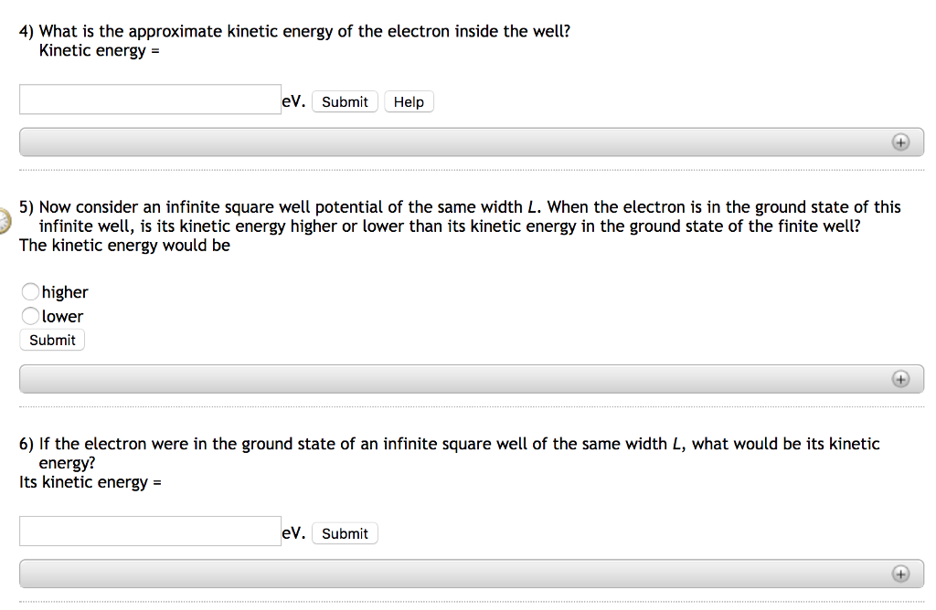 Solved 1 The Graph Below Represents The Ground State Wave