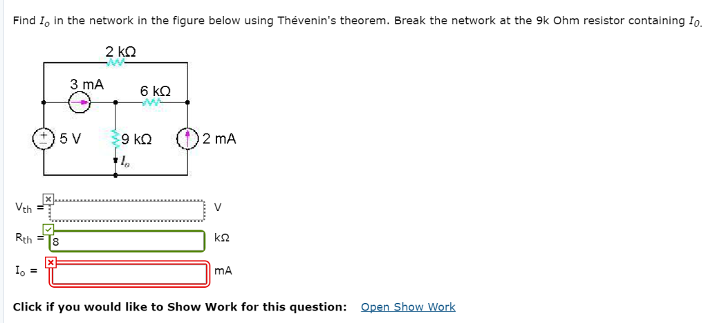 Solved Find I_0 in the network in the figure below using | Chegg.com