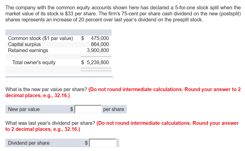 Solved The company with the common equity accounts shown | Chegg.com