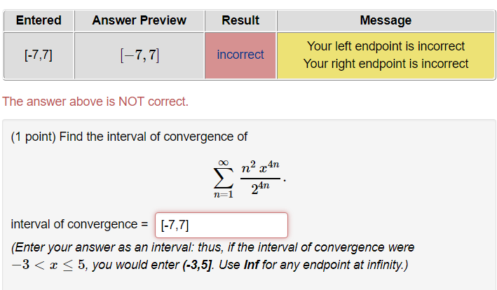Solved Answer Preview Result Message Your Left Endpoint Is