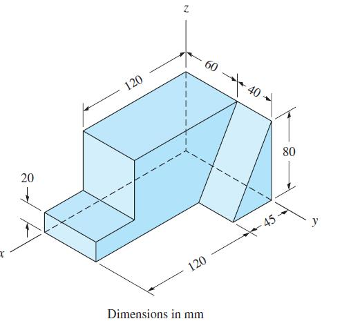 Solved 20 Dimensions in mm. 80 | Chegg.com