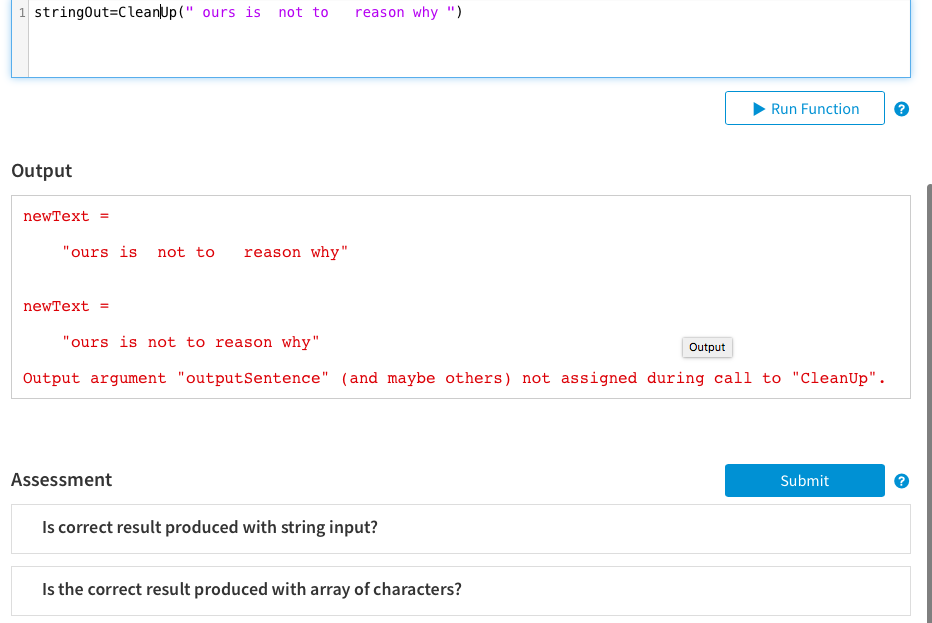 Solved Clean-up Your job is to write a function CleanUp to | Chegg.com