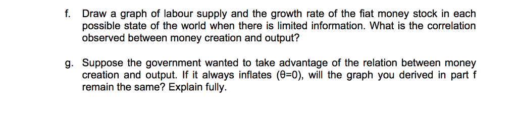 Solved Consider the following version of the Lucas model. | Chegg.com
