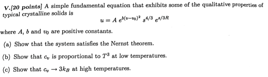 Solved A simple fundamental equation that exhibits some of | Chegg.com