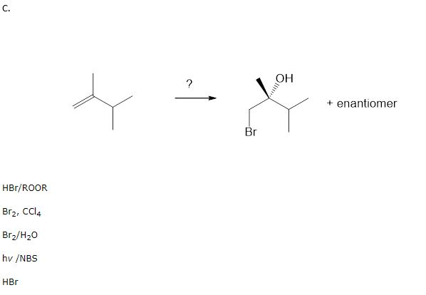 Solved Question 1. Please select the best reagents for the | Chegg.com