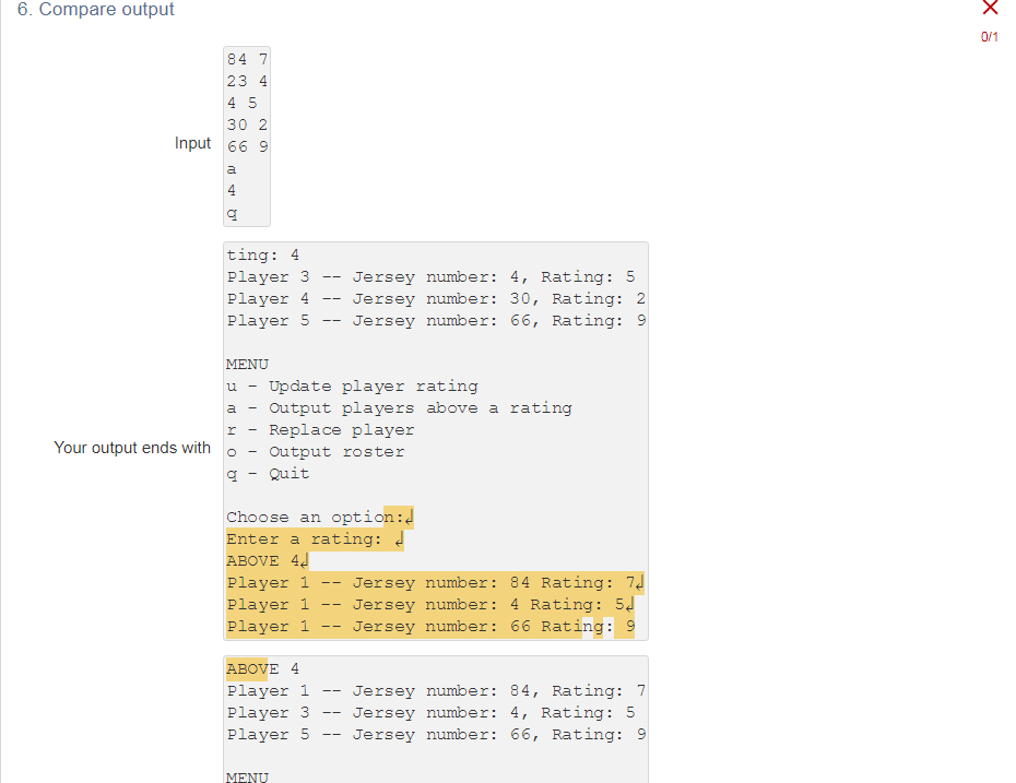 Solved 5.17 Ch 5 Program: Soccer team roster (Java) Hello im | Chegg.com