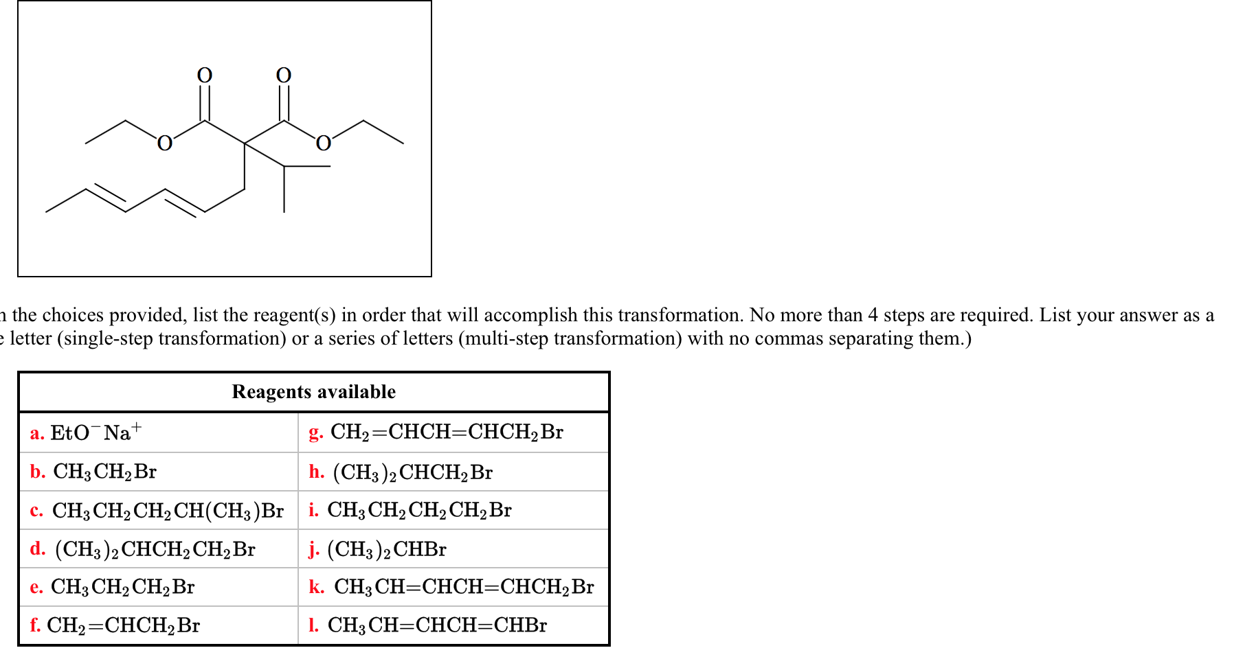 Solved Propose a synthesis of the following derivative of | Chegg.com
