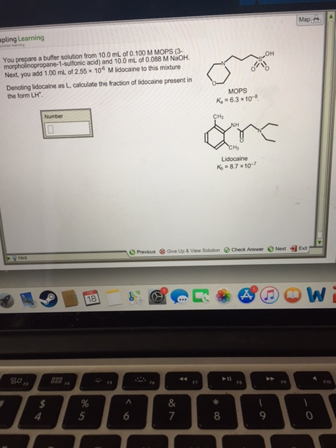 Solved Map pling Learning You prepare a buffer solution from | Chegg.com