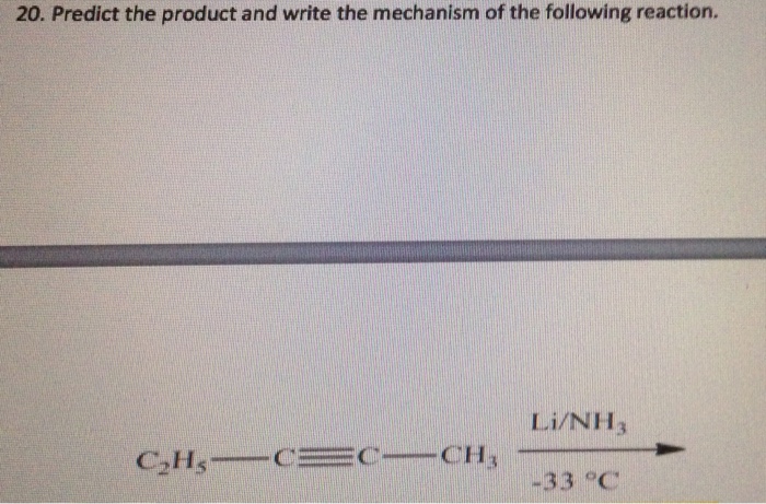 Solved Predict the product and write the mechanism of the | Chegg.com