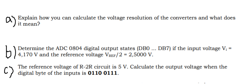 Solved Q\ Explain how you can calculate the voltage | Chegg.com