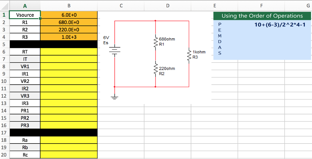 Solved find: RT, IT, VR1, IR1, VR2, IR2, VR3, IR3, PR1, PR2, | Chegg.com