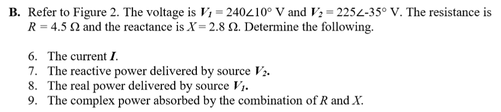 Solved 2 V. 1 +~V | Chegg.com