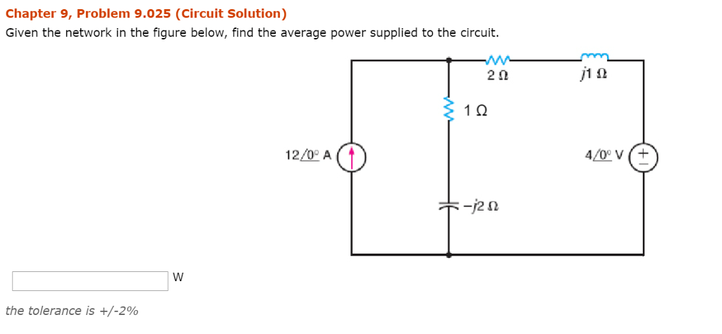 Solved Given the network in the figure below, find the | Chegg.com