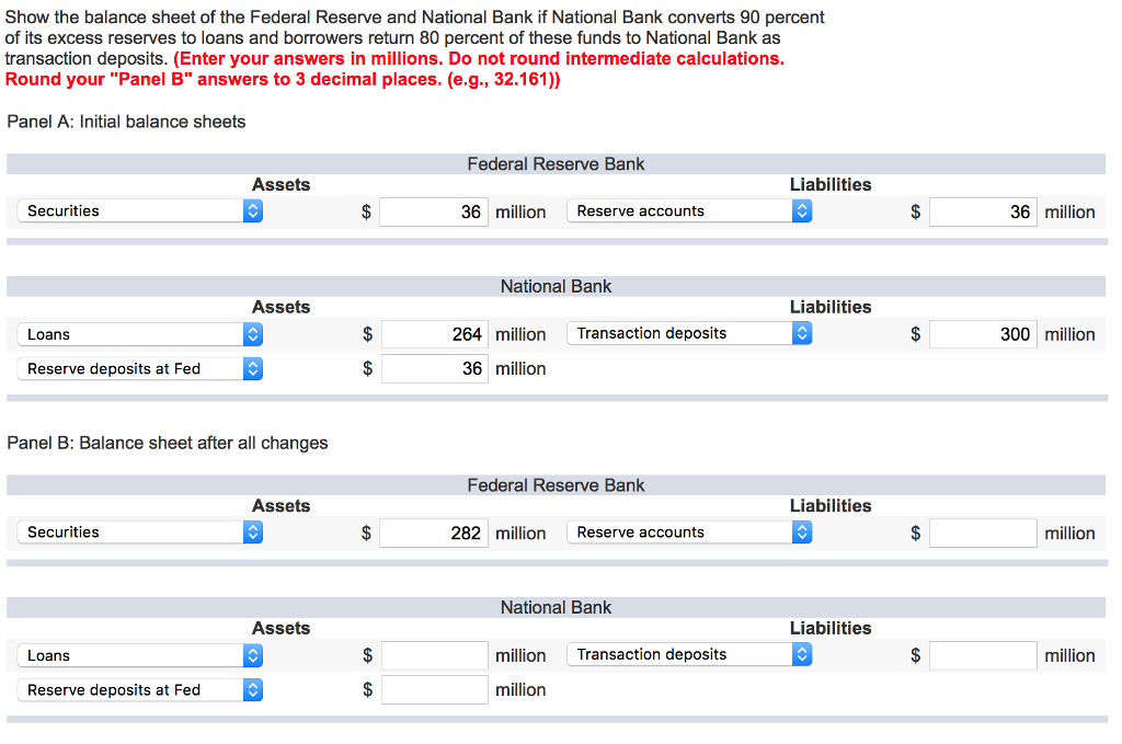 Solved National Bank currently has $300 million in | Chegg.com
