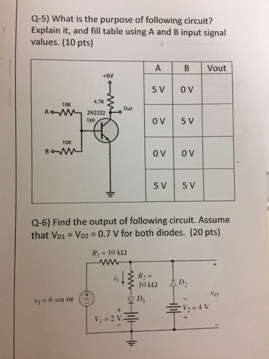 Solved What is the purpose of following circuit? Explain it, | Chegg.com