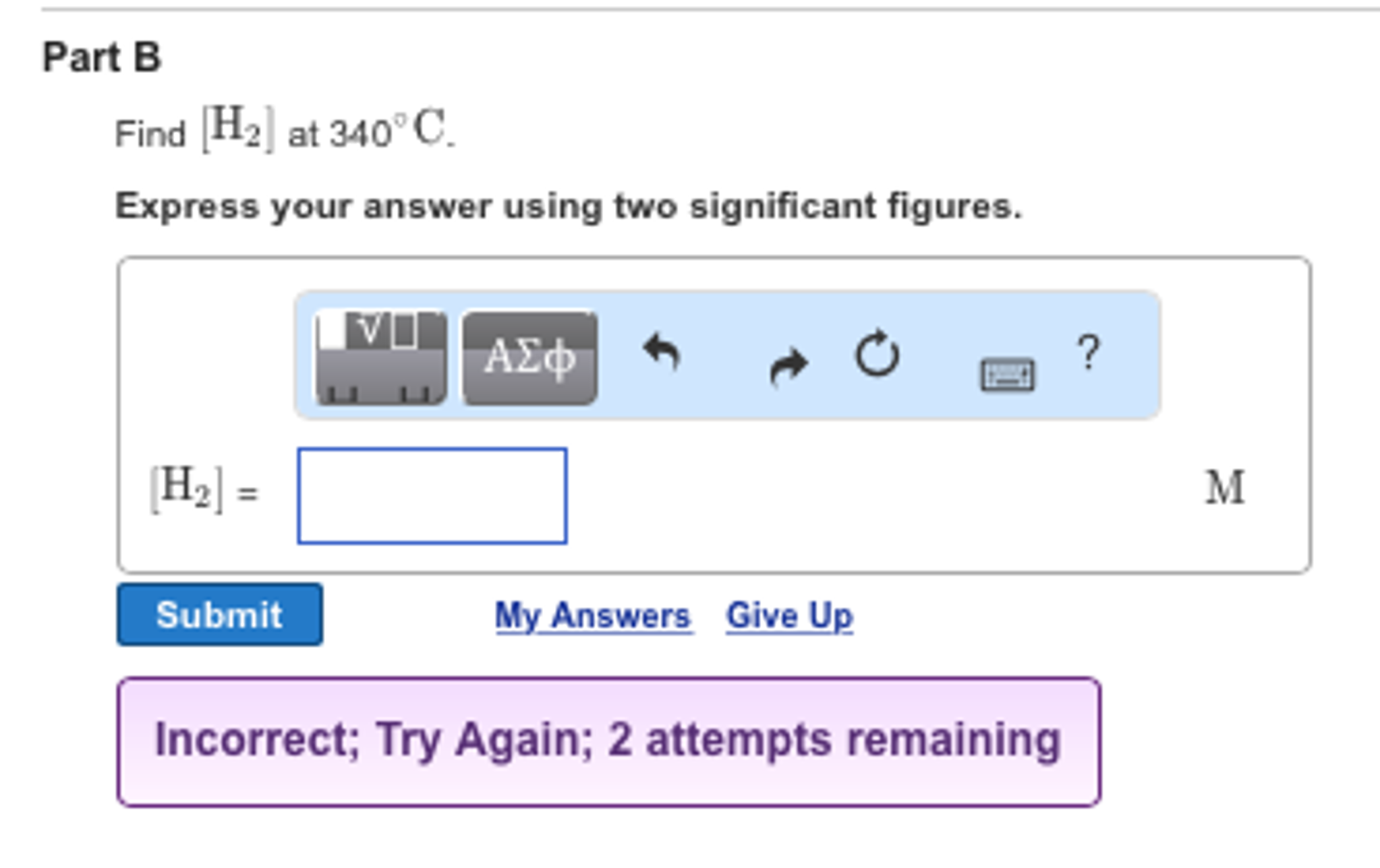 Solved Consider the following reaction: H2(g)+I2(g)?2HI(g) | Chegg.com
