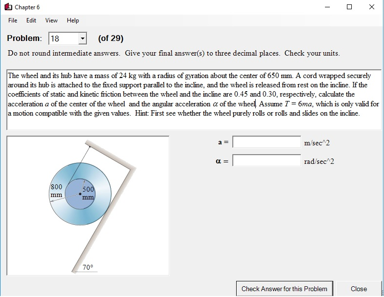 Solved Chapter 6 b File Edit View Help (of 29) Problem 18 Do | Chegg.com