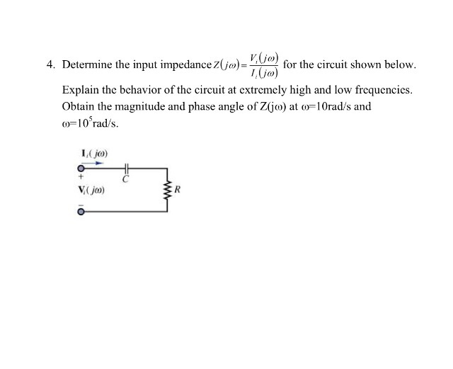 Solved 1. Determine the frequency response (magnitude and | Chegg.com