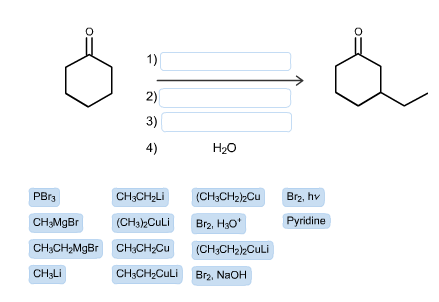 Provide the missing compounds and reagents in the | Chegg.com