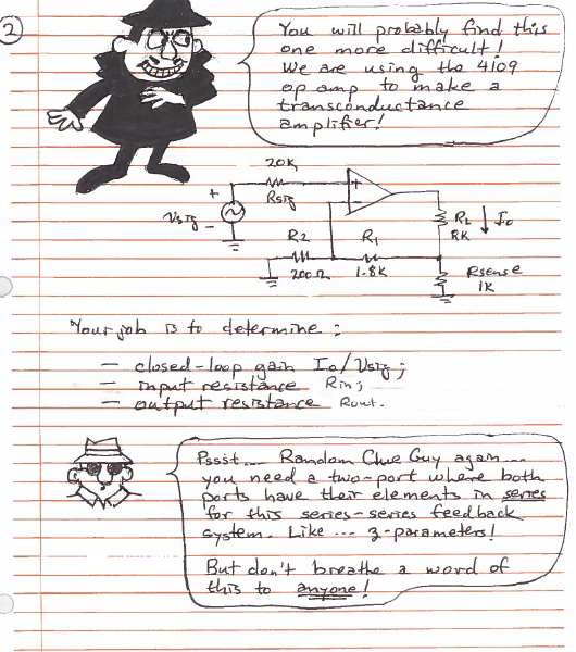 Solved I did an analysis of the old BIT op amp used in EENG | Chegg.com