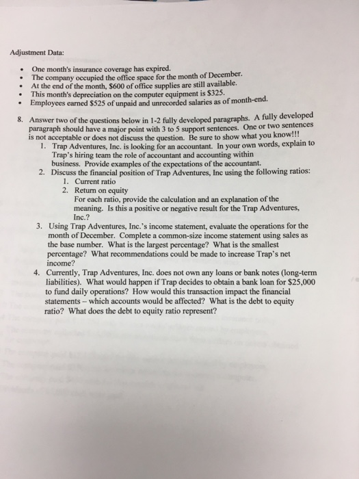 Solved Final Project Requirements Using the spreadsheet | Chegg.com
